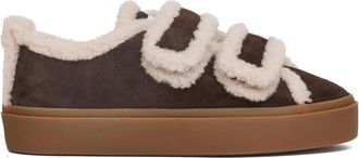 INUIKII Shearling Low Velcro - - Shoes - Damen - Braun - 40 EU