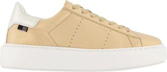Woolrich Low-Top Sneaker - Sneaker Beige - Gr. 39,5 (EU) - in Braun - für Damen