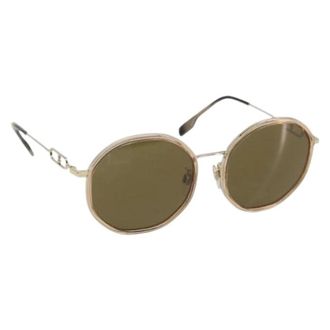 Burberry Pre-owned Vintage Sonnenbrille - - Pre-owned - Damen - Braun - ONE SIZE