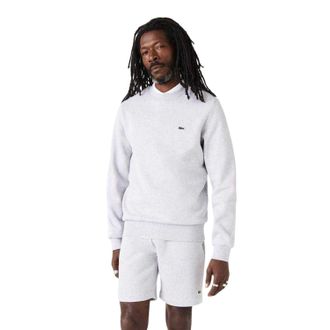 Lacoste Sweatshirt f&uuml;r Herren, Rundhalsausschnitt, Fleece (Hellgrau)