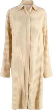 The Row Sonia Striped Jacquard Dress Size S