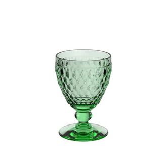 Villeroy & Boch Villeroy und Boch Boston Coloured Weißweinglas Green, 230 ml, Kristallglas, Grün