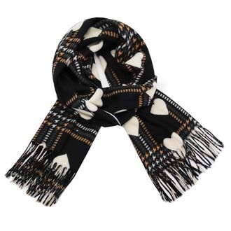 Glamexx24 &Eacute;charpe XXL pour femme - &Eacute;charpe c&acirc;line et chaude &agrave; motif l&eacute;opard avec franges tricolores - Poncho - &Eacute;charpe surdimensionn&eacute;e - &Eacute;charpe couverture, tai