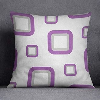 Bonamaison Le Jardin du Lin Kissenhüllen, Cotton, Mehrfarbig, 45x45