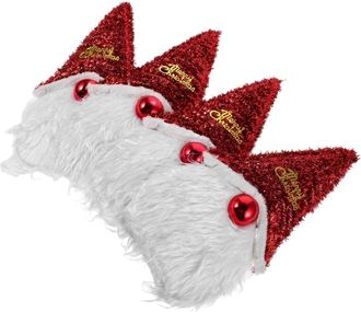 Valiclud 4stücke Hängender Weihnachtsbaumschmuck Niedliche Weihnachtsmannfiguren Für Baum Weihnachtsdeko Für Büro Und Familienparty