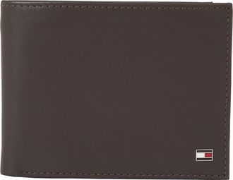 Tommy Hilfiger Herren Geldbeutel Eton mit Münzfach, Braun (Brown), Einheitsgröße