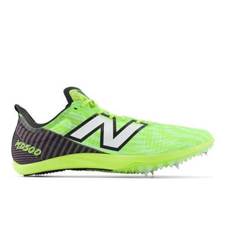 New Balance Homme FuelCell MD500 V9 en Vert/Noir, Synth&eacute;tique, Taille 44.5 Large