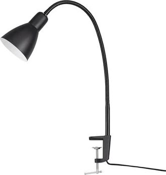 Paco Home Lampe LED Lampe De Table D&eacute;co Lampe De Bureau Bureau Moderne R&eacute;glable En Hauteur Ronde E27, Couleur:Noir 2, Type de luminaire___Couleur:Lampe de table