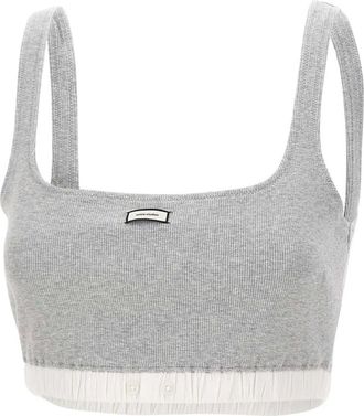 Entire studios Entire Studios, Femme, Tops, Gris, Taille: 36 FR Lounge Bra Redwood