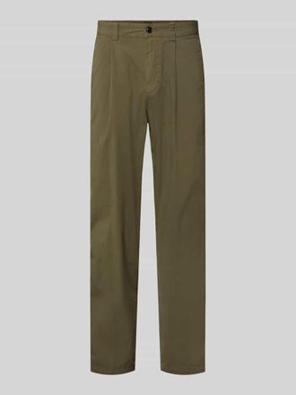 Boss Orange by Hugo Boss Straight Fit Chino aus Baumwoll-Mix Modell CHINO_ST_PLEATED_1