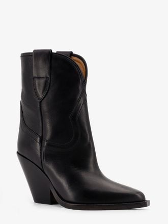 Isabel Marant Womens Boots Leyane Leather Black