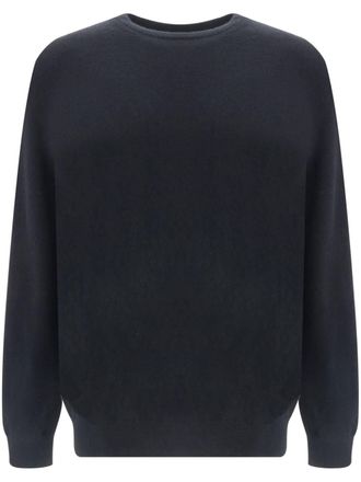 Ermenegildo Zegna pull &agrave; col rond - Noir