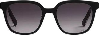 Dior Lunettes de soleil carr&eacute;es DioRibbon S2F - unisex - Accessoires - Noir - Taille: 56 MM