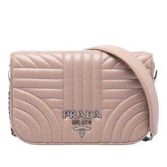 Prada Pre-owned Diagramme Crossbody Bag - - Pre-owned - Damen - Beige - ONE SIZE