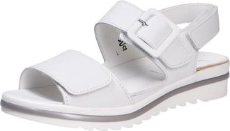 Waldl&auml;ufer Waldl&auml;ufer Damen Sandalen Hakura Sandale Leder- glatt / genar wei&szlig; Gr. 42