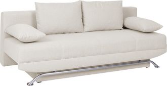 Mirjan24 Modernes Schlafsofa Olier, Couch mit Bettkasten und Schlaffunktion, Kunstleder Sofa, Bettsofa, Design Schlafcouch, Wohnlandschaft (Aura 01)
