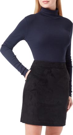 s.Oliver Damen T-Shirts T Shirts Langarm, Blau, 44 EU