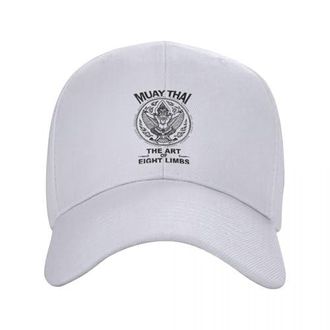 Generic Casquette de baseball personnalis&eacute;e Garuda Muay Thai Casquette de baseball Hip Hop Femmes Hommes R&eacute;glable Tha&iuml;lande Spirit Trucker Chapeau Cadeau Prin