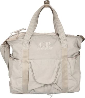 C.P. Company C.p. Company, Homme, Sacs, Gris, Taille: ONE Size Twill Tote Bag