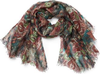 Peter Hahn Schal Peter Hahn gr&uuml;n