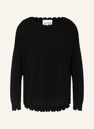 Kujten Kujten Cashmere-Pullover Melah schwarz