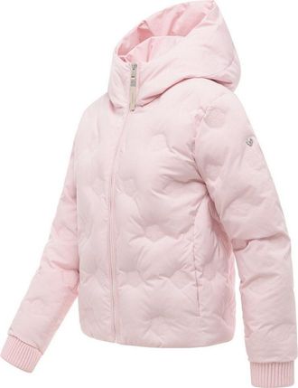 Ragwear Outdoorjacke Lynnox Embossed Y Leichte Winterjacke mit Kapuze, wasserdicht und winddicht