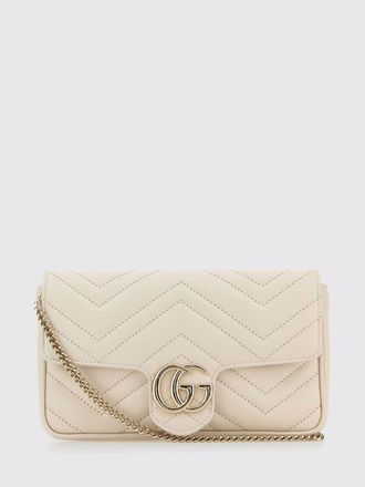 Gucci Sac Bandouli&egrave;re Femme couleur Blanc