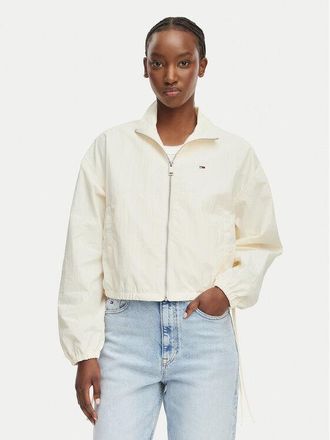 Tommy Jeans &Uuml;bergangsjacke DW0DW22325 Wei&szlig; Regular Fit