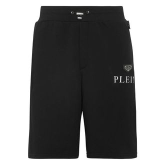 Philipp Plein Jogging Shorts Nickel Placket - - Shorts - Herren - Schwarzk - 2XL