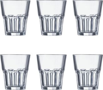 Arcoroc ARC J2612 Granity Whiskyglas, 275ml, Glas, transparent, 6 Stück