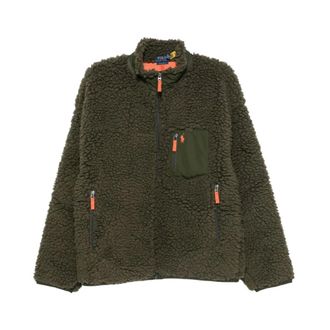 Polo Ralph Lauren Veste en polaire ample - Homme - Sport - Vert - Taille: XL
