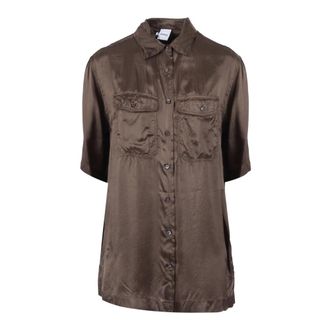 Aspesi Camicia - - Blouses & Shirts - Damen - Braun - S