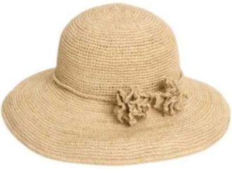 Ibeliv Femme, Accessoires, Beige, Taille: ONE Size Tahiti Cloche Hat