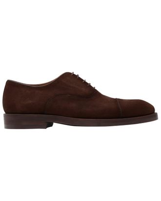 Magnanni Handgefertigte Oxford-Schn&uuml;rschuhe aus weichem Wildleder in