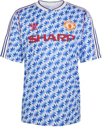 adidas Homme, Sport, Bleu, Taille: L Mufc 90 Away Tee