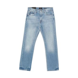 7 For All Mankind Homme, Jeans, Bleu, Taille: W32 Jean Droit