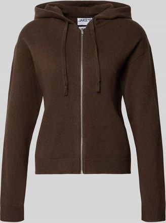 Jake*s Casual Regular Fit Strickjacke aus reinem Kaschmir