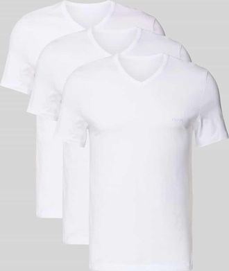 HUGO BOSS T-Shirt mit V-Ausschnitt im 3er-Pack Modell Classic
