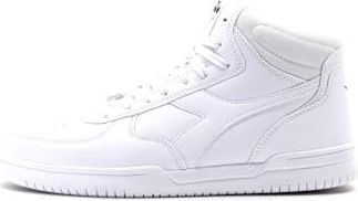 Diadora Mixte Raptor Mid Chaussure de Gymnastique, Blanc, 41 EU