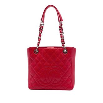 Chanel Pre-owned Quilted Caviar Tote - - Pre-owned - Damen - Rot - ONE SIZE