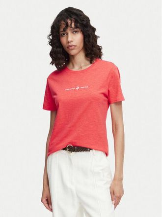 Beverly Hills Polo Club T-Shirt P-SS26W-TS6510 Korallenfarben Regular Fit