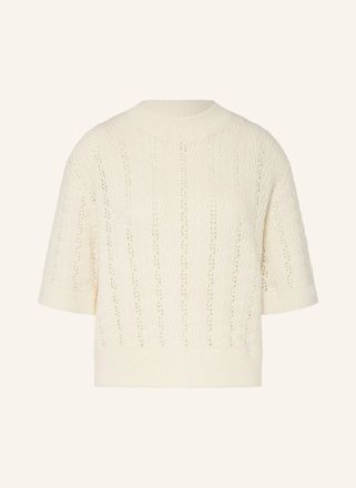 OPUS Strickshirt Pudy weiss