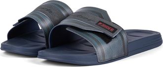 Rider Herren Walk Slide AD Schiebe-Sandalen, Blue Blue Red, 45 EU