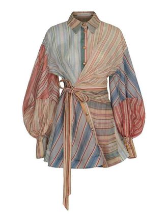 Zimmermann Robe Courte - Multicolore