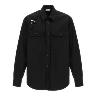 Alexander McQueen Harness Utility Shirt - - Shirts - Herren - Schwarzk - M