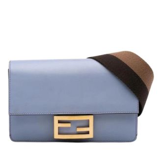 Fendi Pre-owned Vintage Umh&auml;ngetasche Crossbody Bag - - Pre-owned - Damen - Blau - ONE SIZE