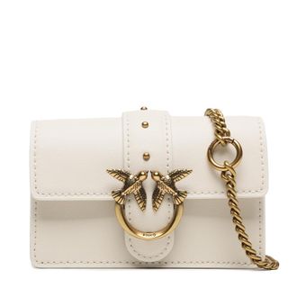 Pinko Handtasche PINKO Love One Micro C 100064 A0F1 Creme