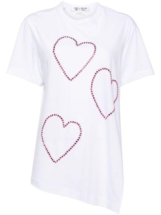 Comme Des Garçons t-shirt imprimé - Blanc
