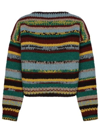 Celine Moulin&eacute; Alpaca and Wool Sweater - Multicolor