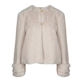 Alessia Santi Damen, Jacken, Beige, XSGröße